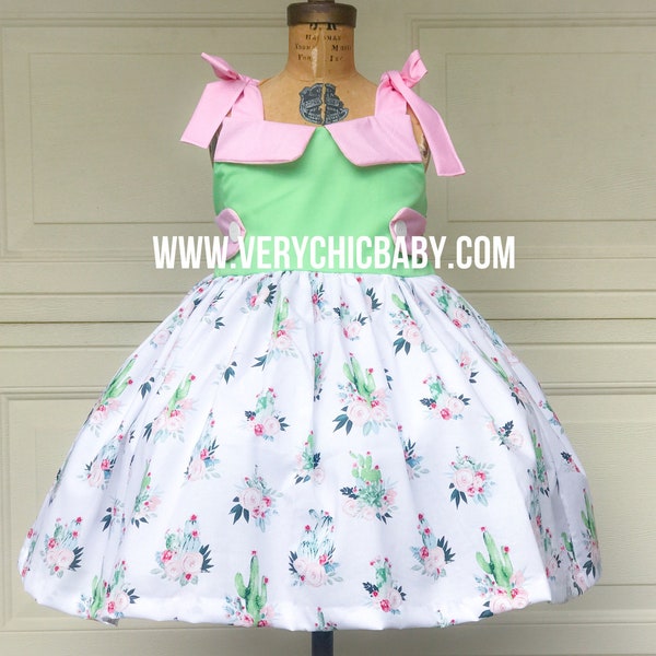 Cactus Dress Girl - Etsy
