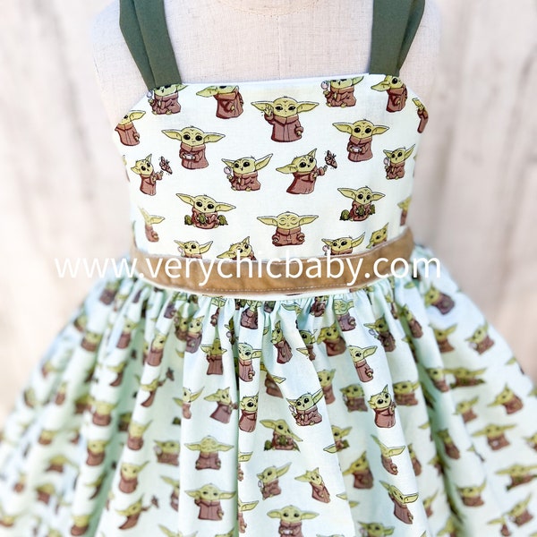 Grogu Costume Dress - Etsy