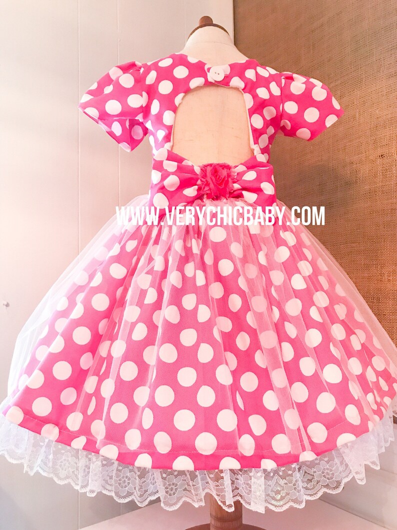 Minnie Mouse Dress Minnie Mouse Dress Girls Minnie Mouse | Etsy
