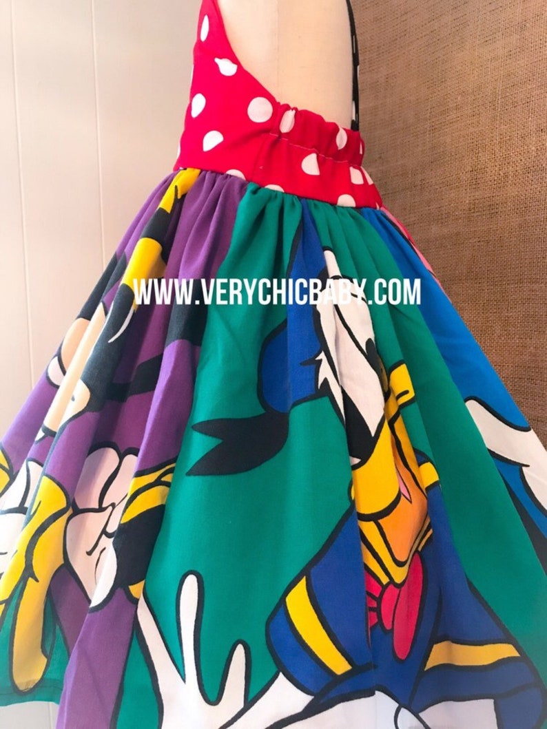 Mickey Mouse Dress Minnie Mouse Dress Mickey Dress Minnie - Etsy