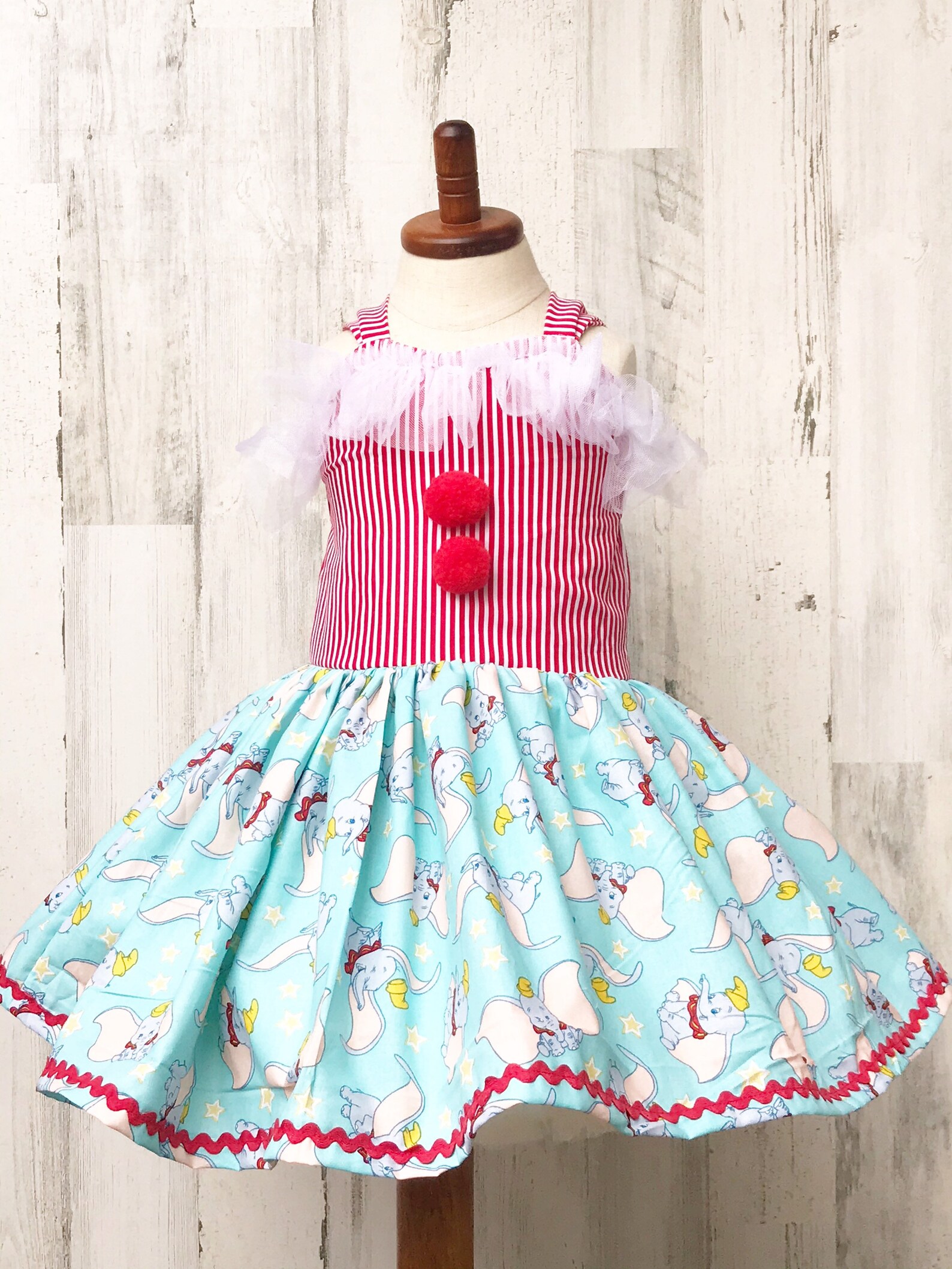 Dumbo Dress Circus Dress Dumbo Dress Girls Dumbo Birthday | Etsy