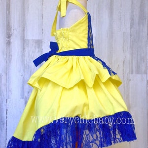 Mal Descendants 2 Couture Style Doll Costume Halter Lace Dress Twirly ...