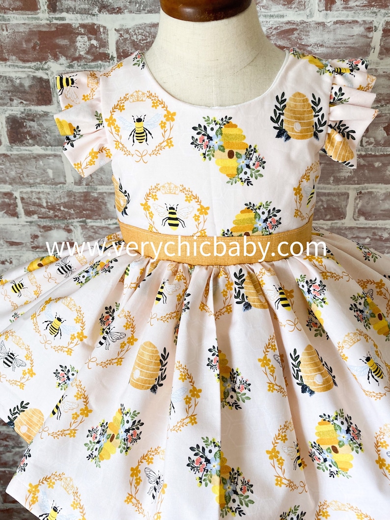 Honey Bee Dress - Etsy