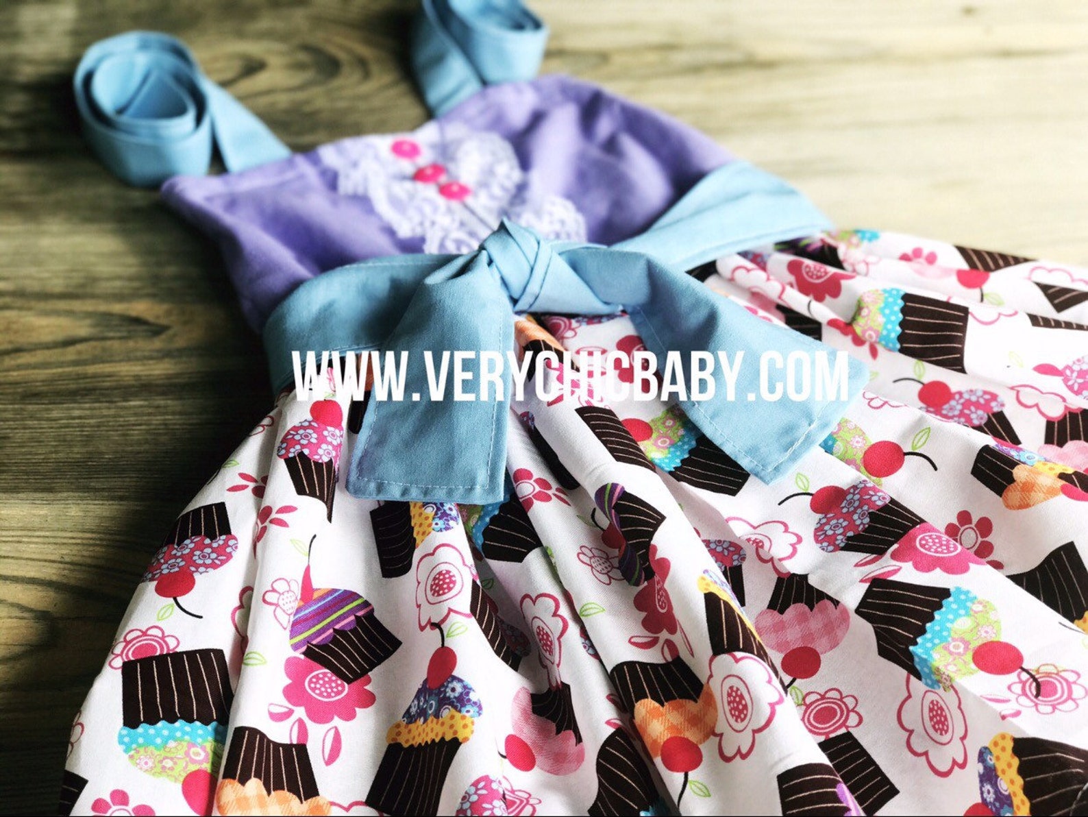 Cupcake Dress, Cupcake Birthday Dress, Cupcake Party Dress, Birthday ...