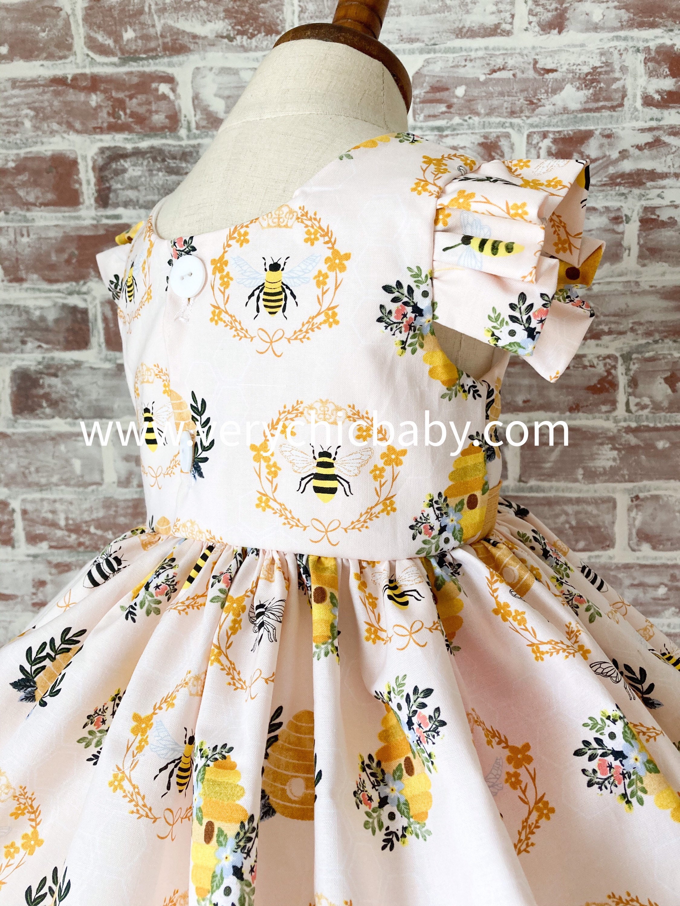 Honey Bee Dress - Etsy
