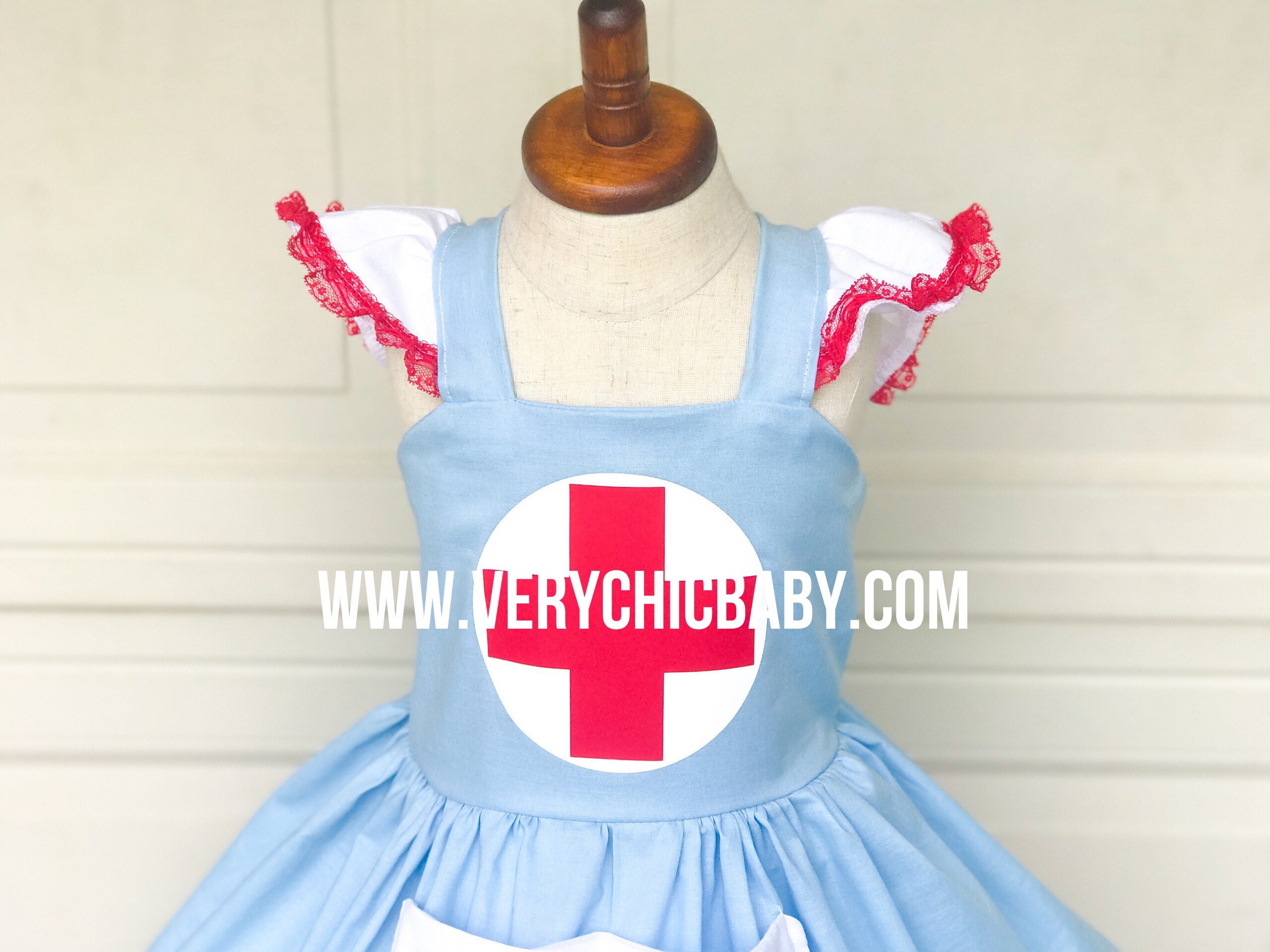 Nurse Costume Girls Etsy