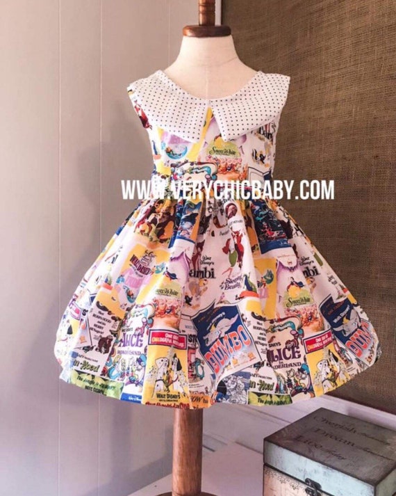 Lady and the Tramp Dress 101 Dalmatians Dress Dumbo Dress - Etsy