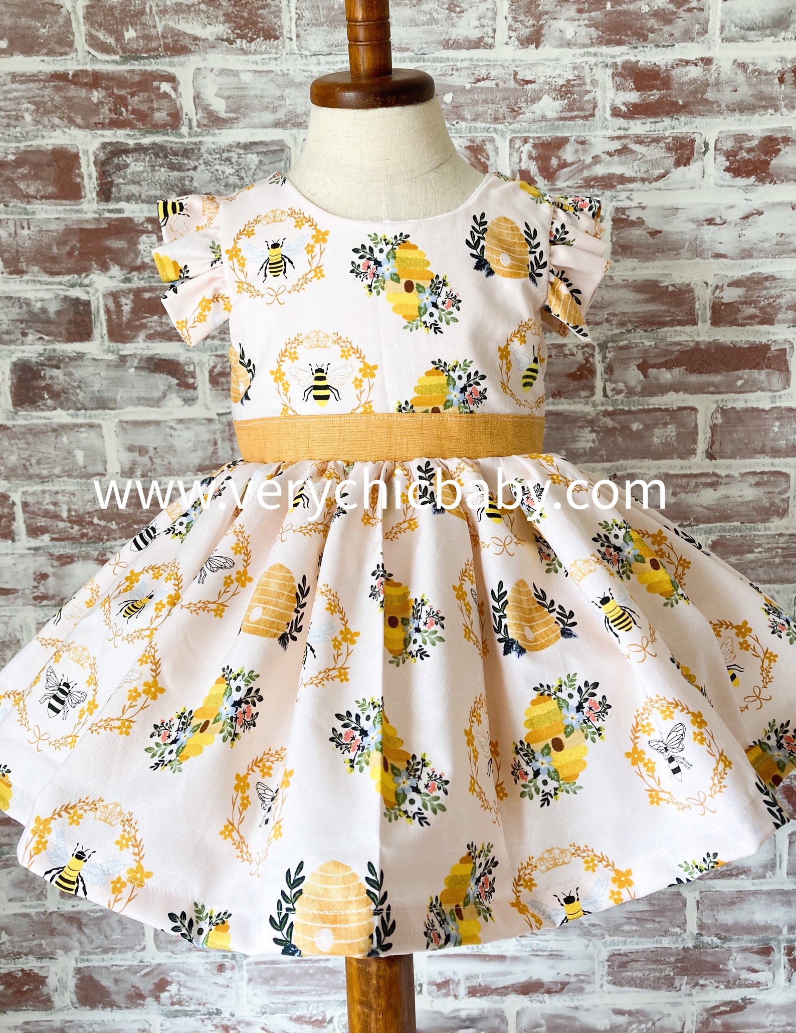 Honey Bee Dress - Etsy