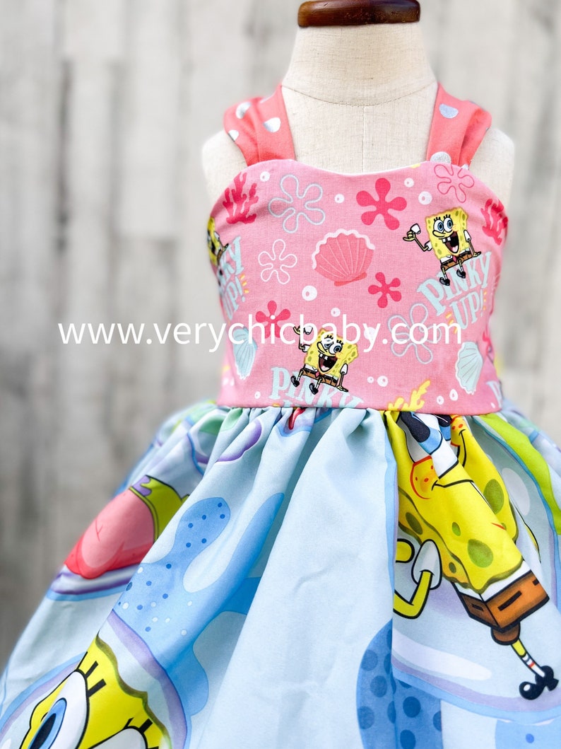 Spongebob Dress - Etsy