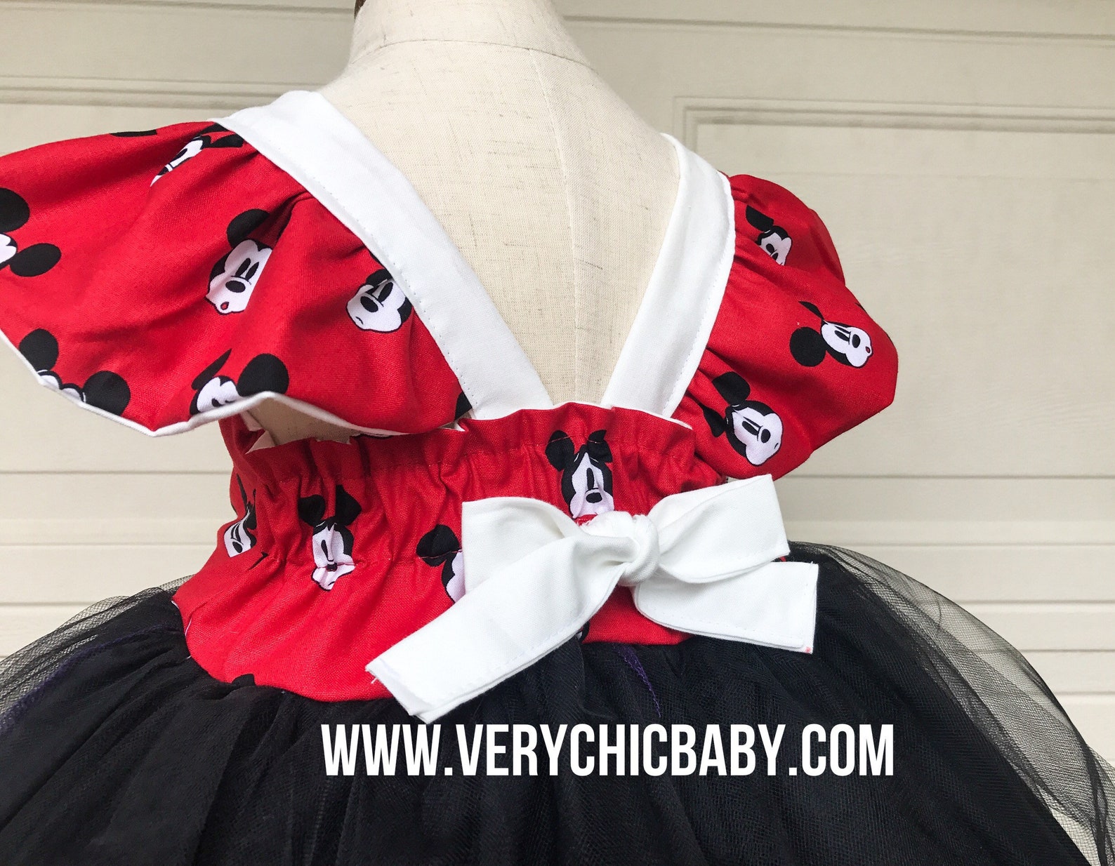 Mickey Mouse Dress - Etsy