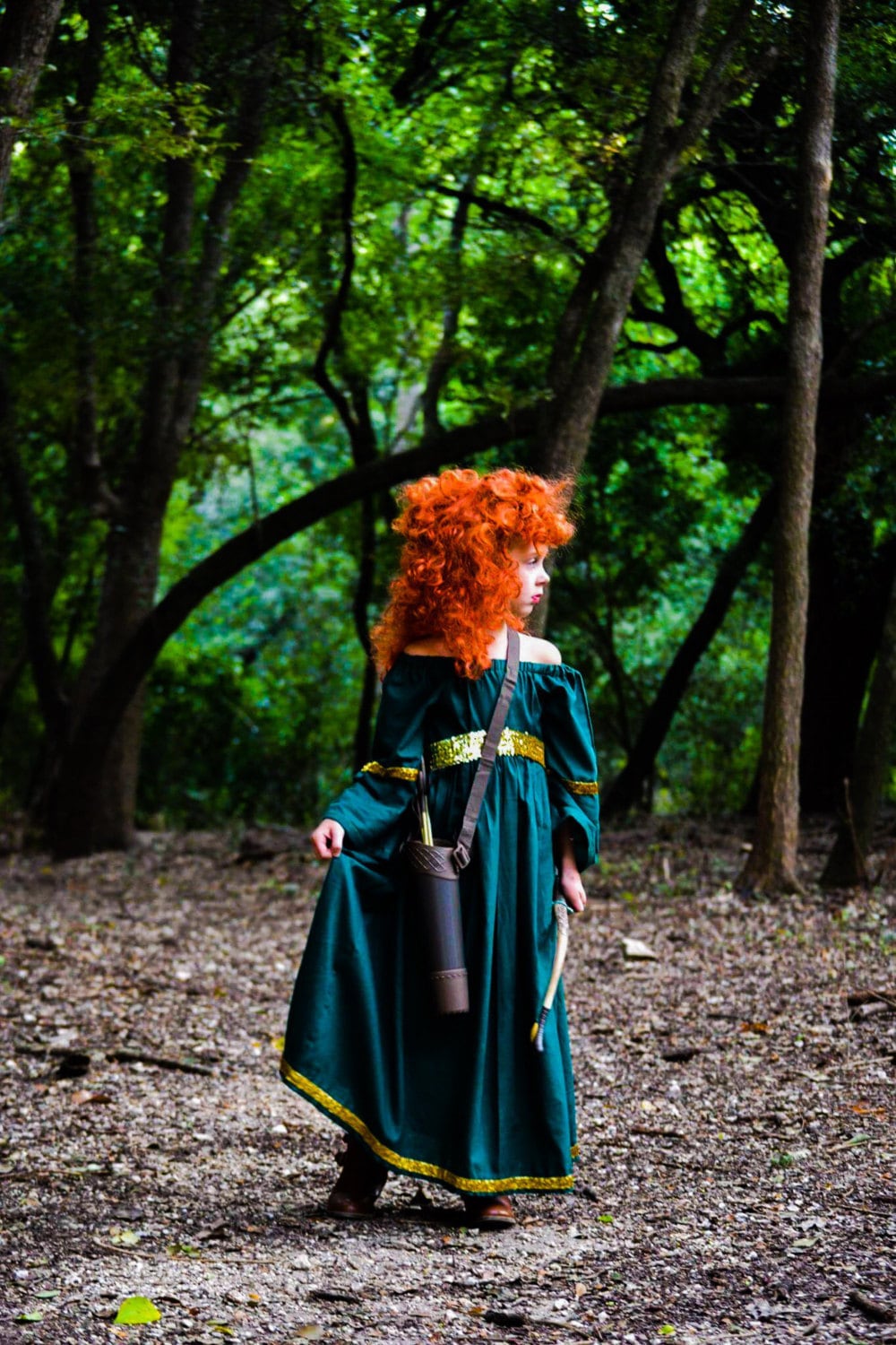 Merida Dress, Merida Dress Girls, Merida the Brave Costume Custom ...