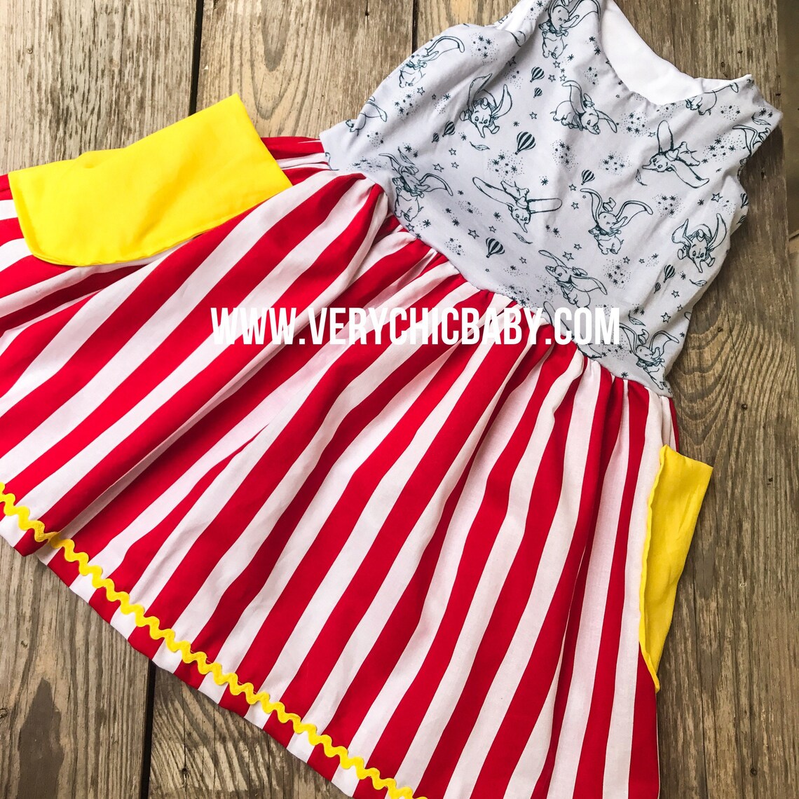 Dumbo Dress, Dumbo Birthday Dress - Etsy