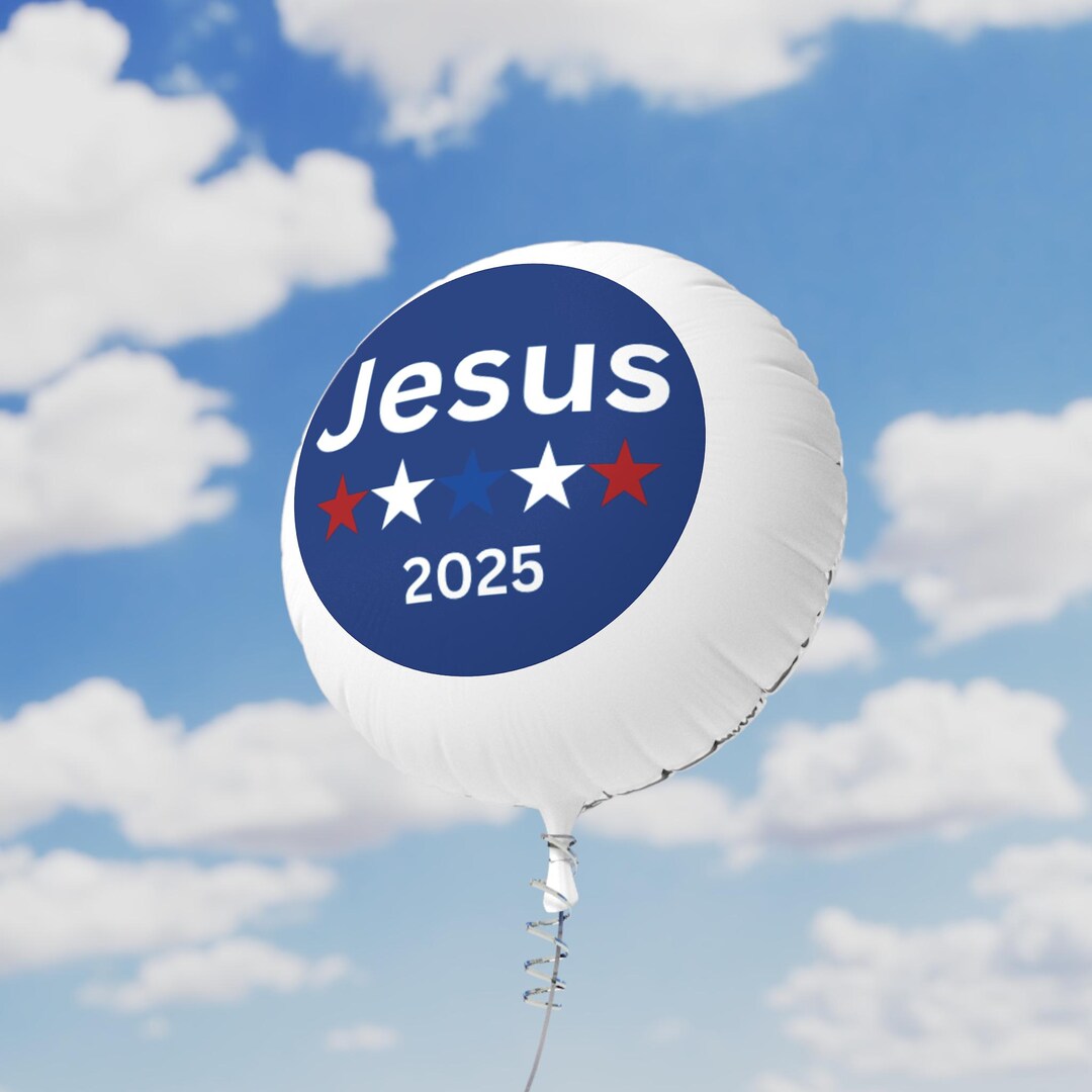 Mylar Balloon, Trump Inauguration Day, Jesus Make America Godly Again ...