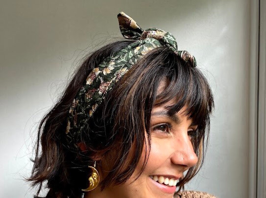 Boho Head Scarf, Head Wrap, Vintage Hair Tie, Boho Scarf, Head Band ...