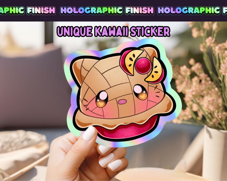 Hello Kitty Island Adventure Inspired Sticker: Kawaii Apple Pie ...