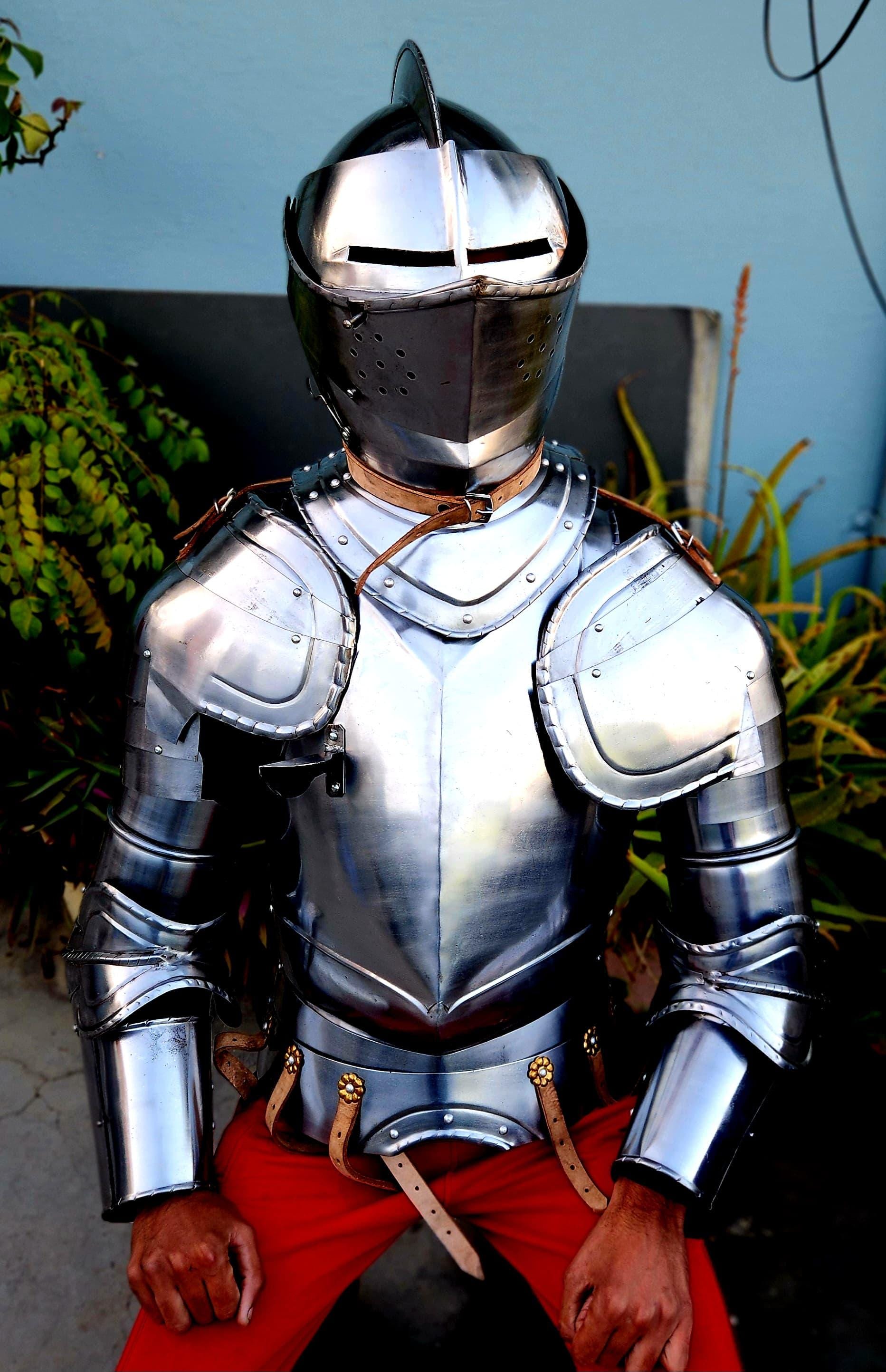 Medieval Half Body Plate Armor Renaissance Half Gothic Suit Armor Armor ...