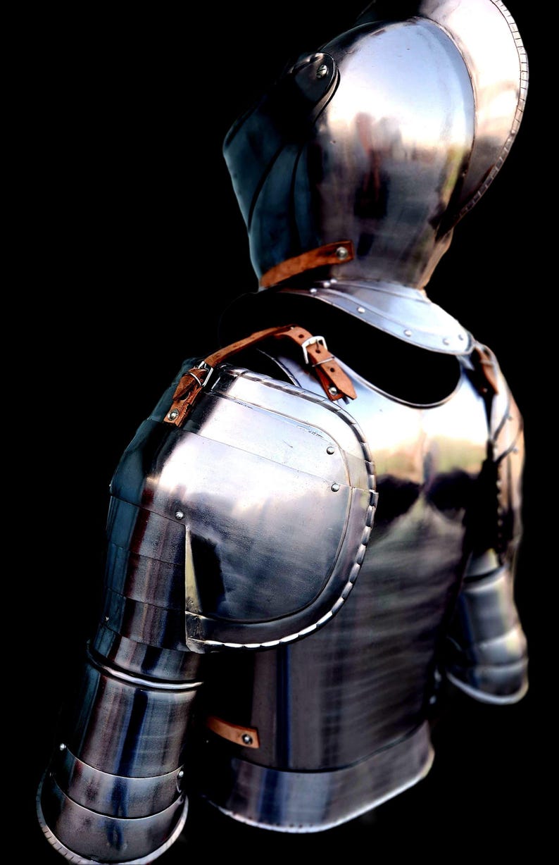 Medieval Half Body Plate Armor - Renaissance Half Gothic Suit Armor ...