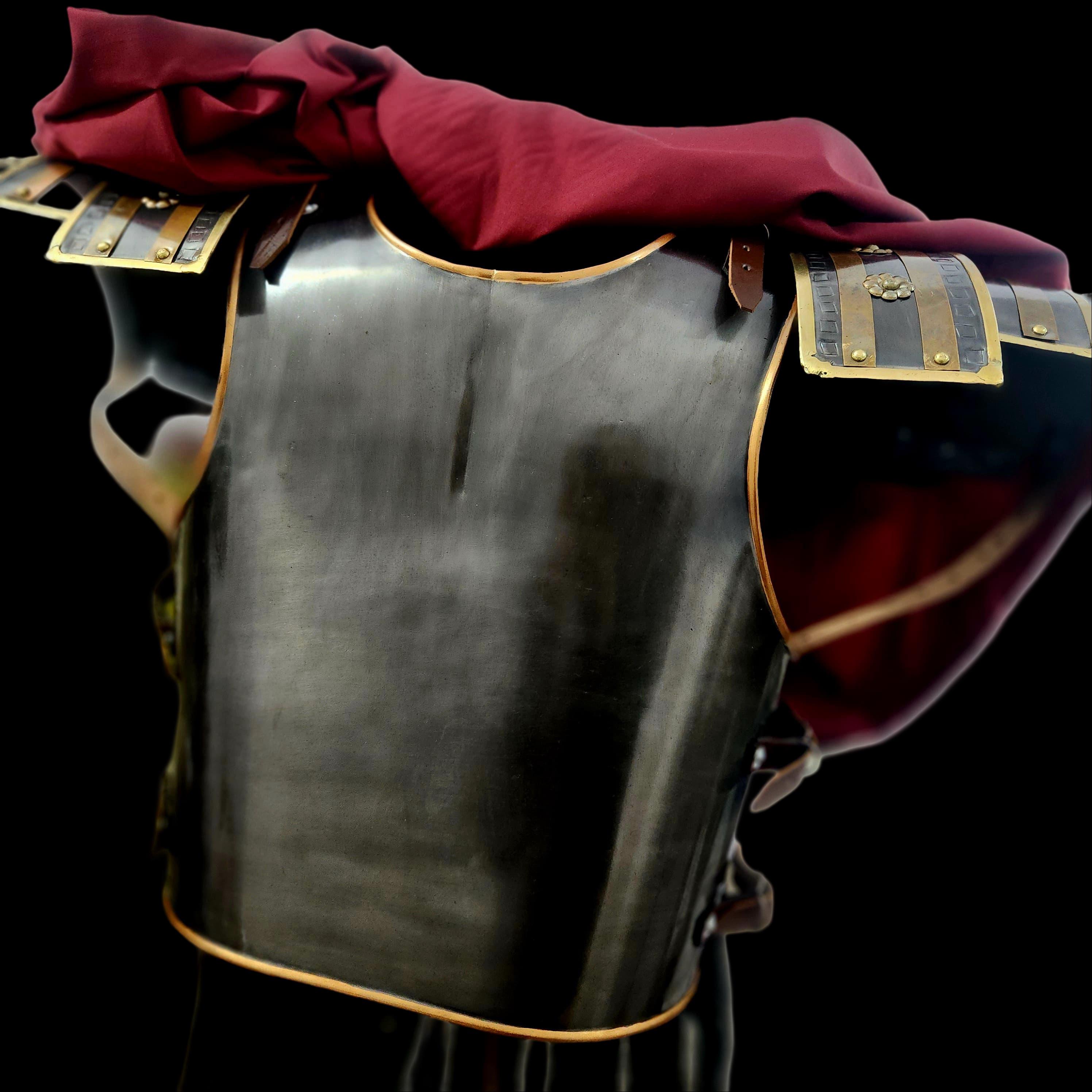 Roman Cuirass Knight Half Body Armor Breastplate - Greek Roman Armor ...