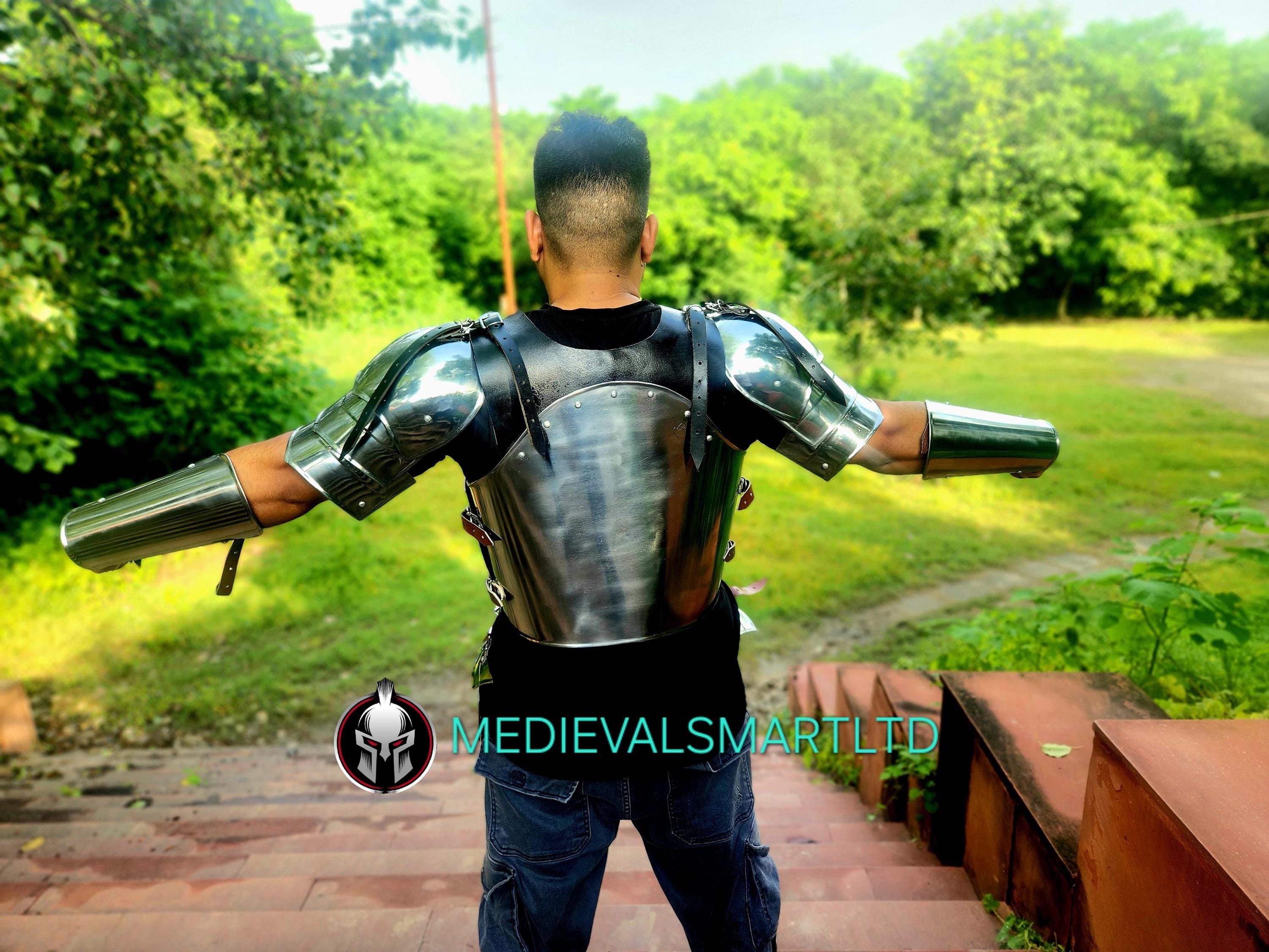 Medieval Knight Full Body Armor Set | Handmade Polished Steel Suit ...