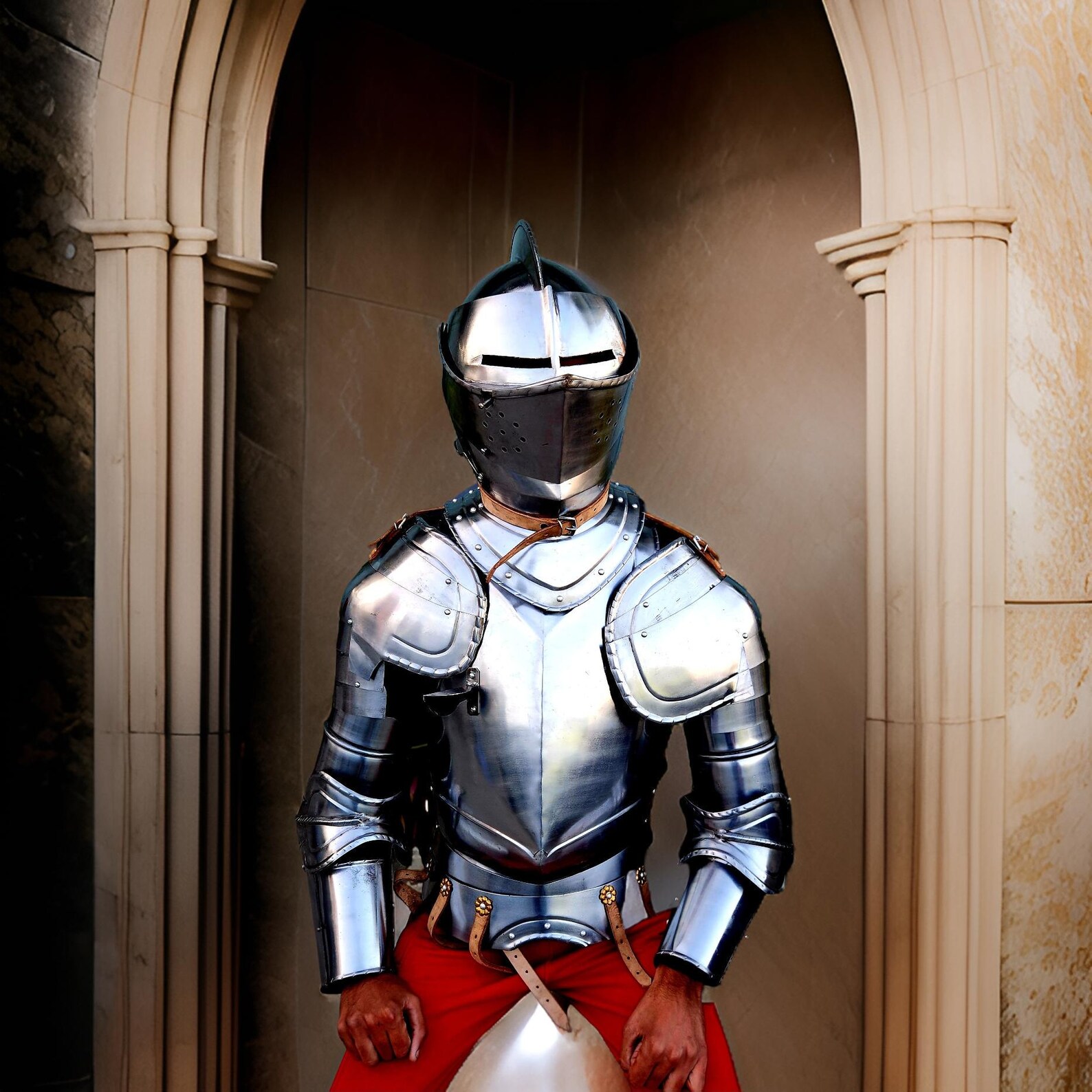 Medieval Half Body Plate Armor - Renaissance Half Gothic Suit Armor ...