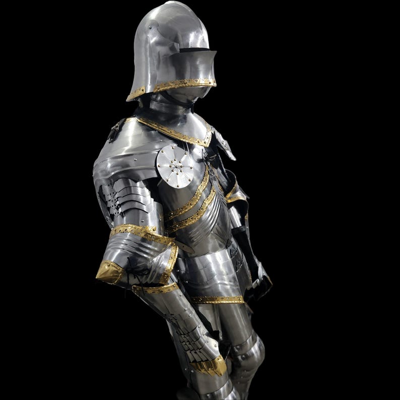 German Gothic Full Armor Suite 15th Century - Medieval Full Body Armor ...