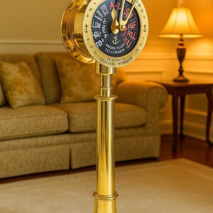 Brass Ship Telegraph Replica | Maritime Nautical Decor, Steampunk Style ...