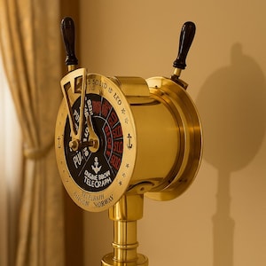 Brass Ship Telegraph Replica | Maritime Nautical Decor, Steampunk Style ...