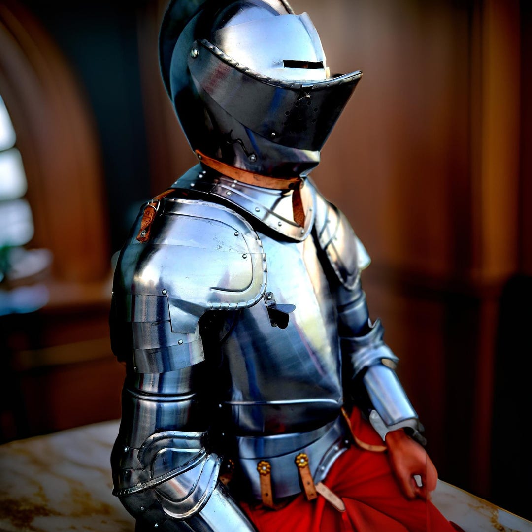 Medieval Half Body Plate Armor - Renaissance Half Gothic Suit Armor ...