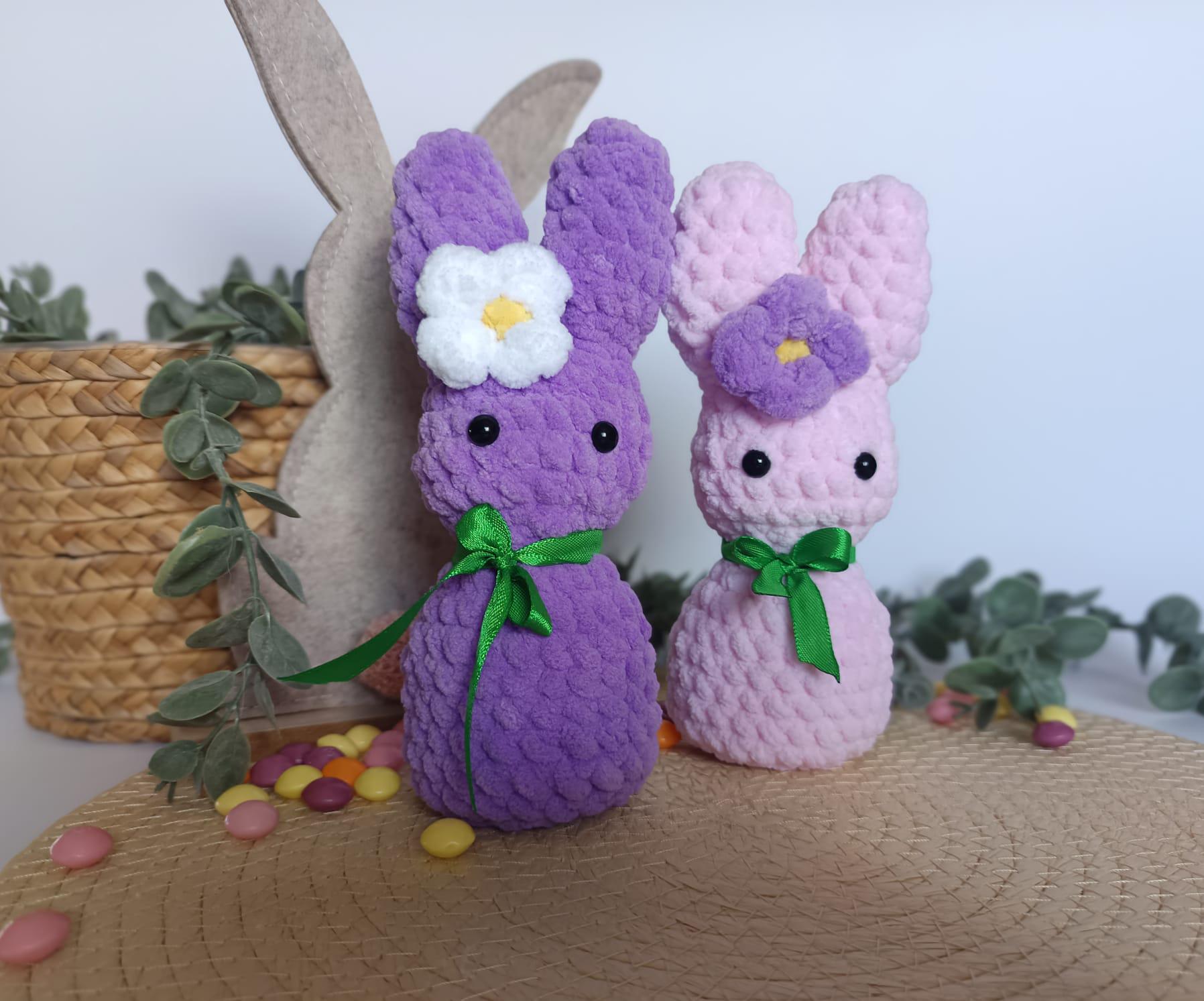 No Sew Peep Bunny, Crochet Pattern, PDF, Digital, Download, Easter ...