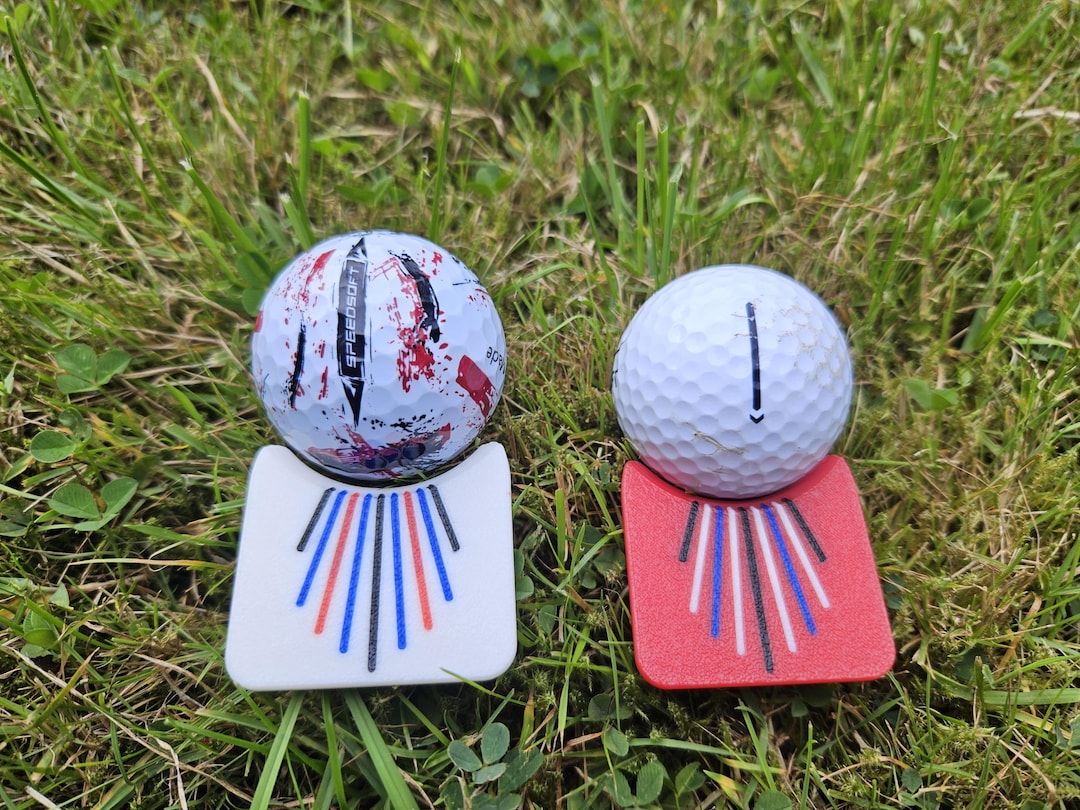 Golf Ball Alignment Marker: Precision Putting Aid - 3D Printed - Etsy