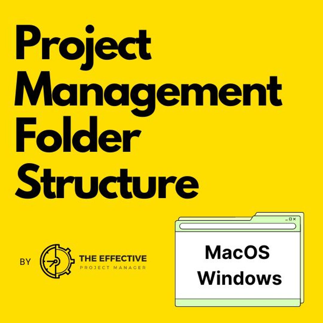 Folder Structure for Mac and Windows (project Management) - Etsy