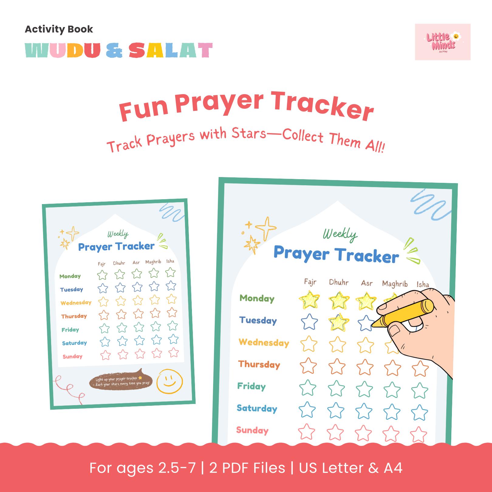 Islamic Printable Wudu & Salat Activity Book, Muslim Kids Busy Book ...