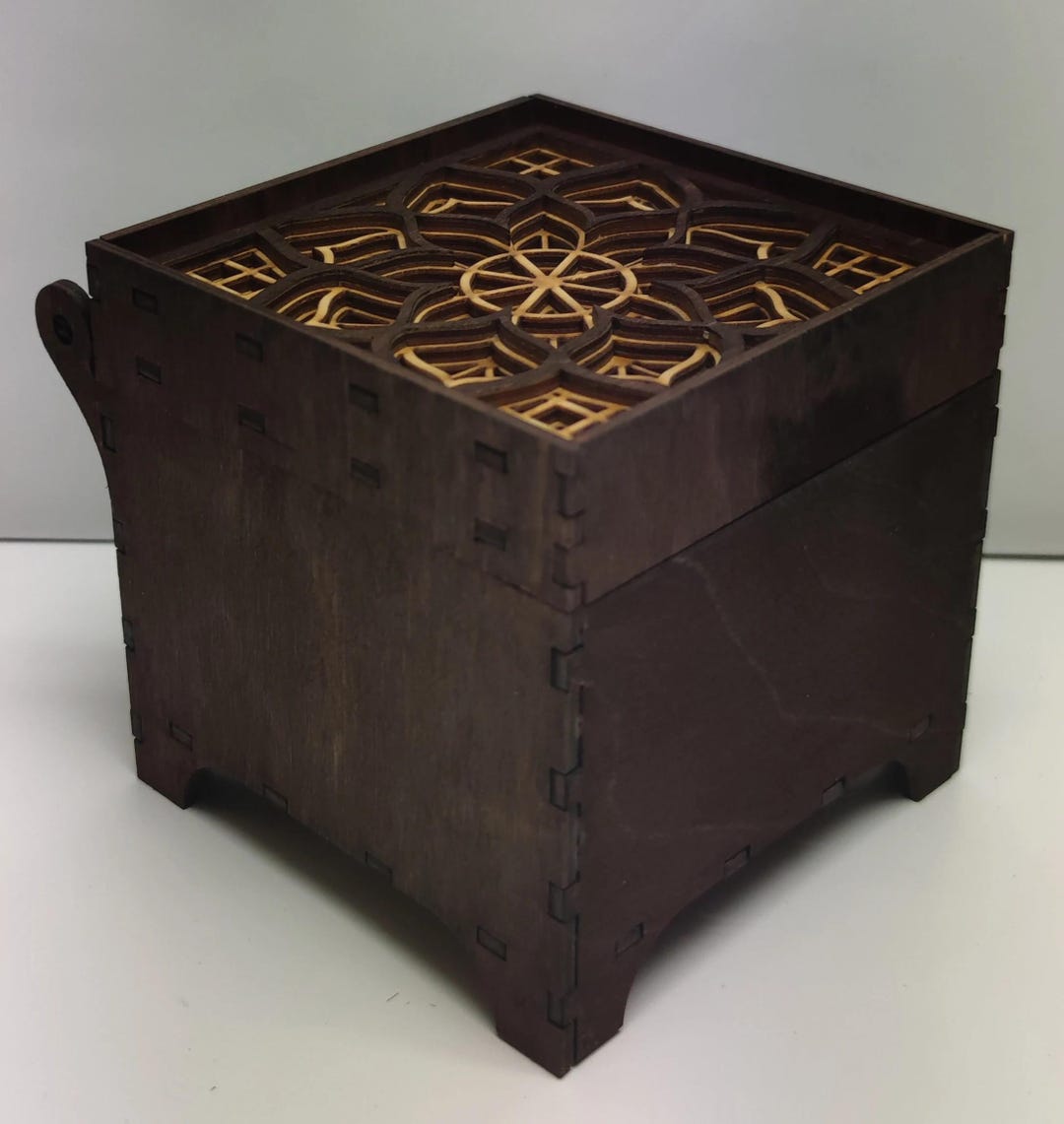 Elegant Handmade Wooden Jewellery Box - Etsy