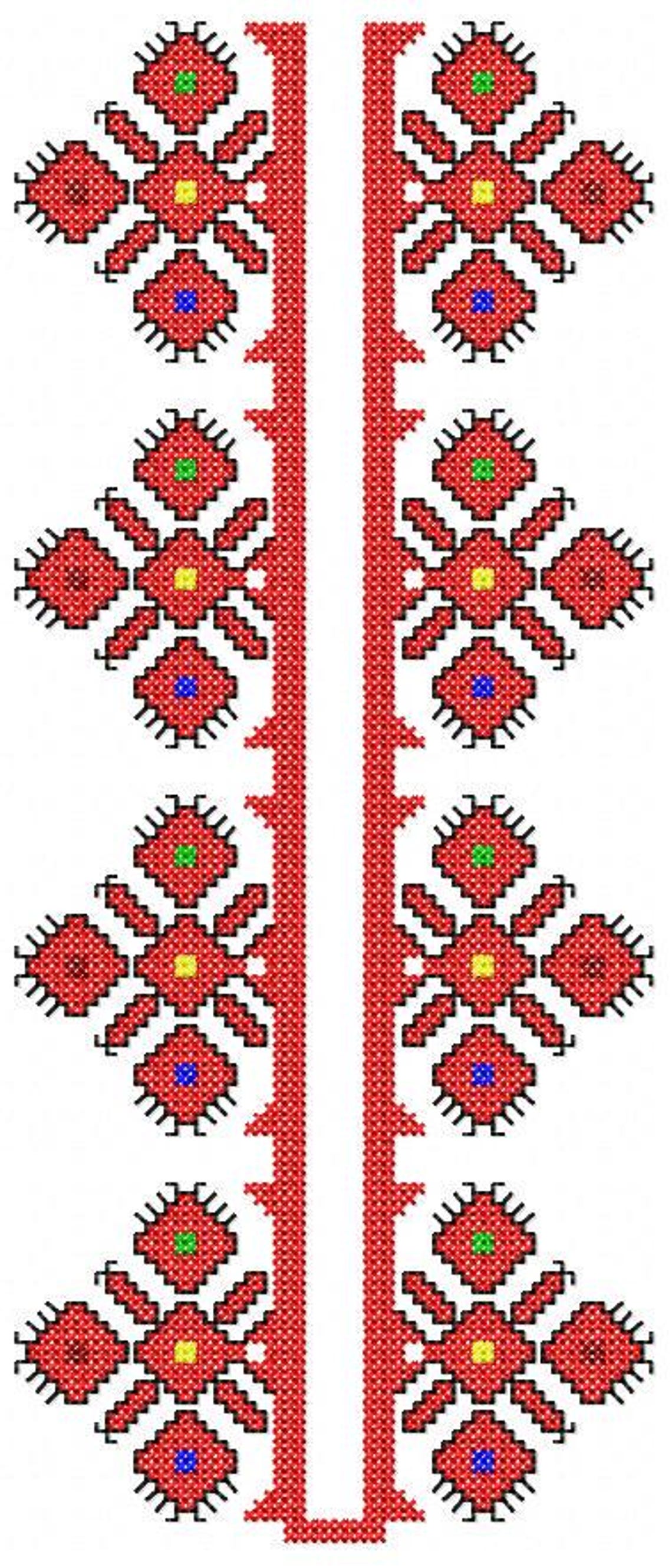Bulgarian Embroidery, Machine Embroidery, Cross Stitch,cross Stitch ...