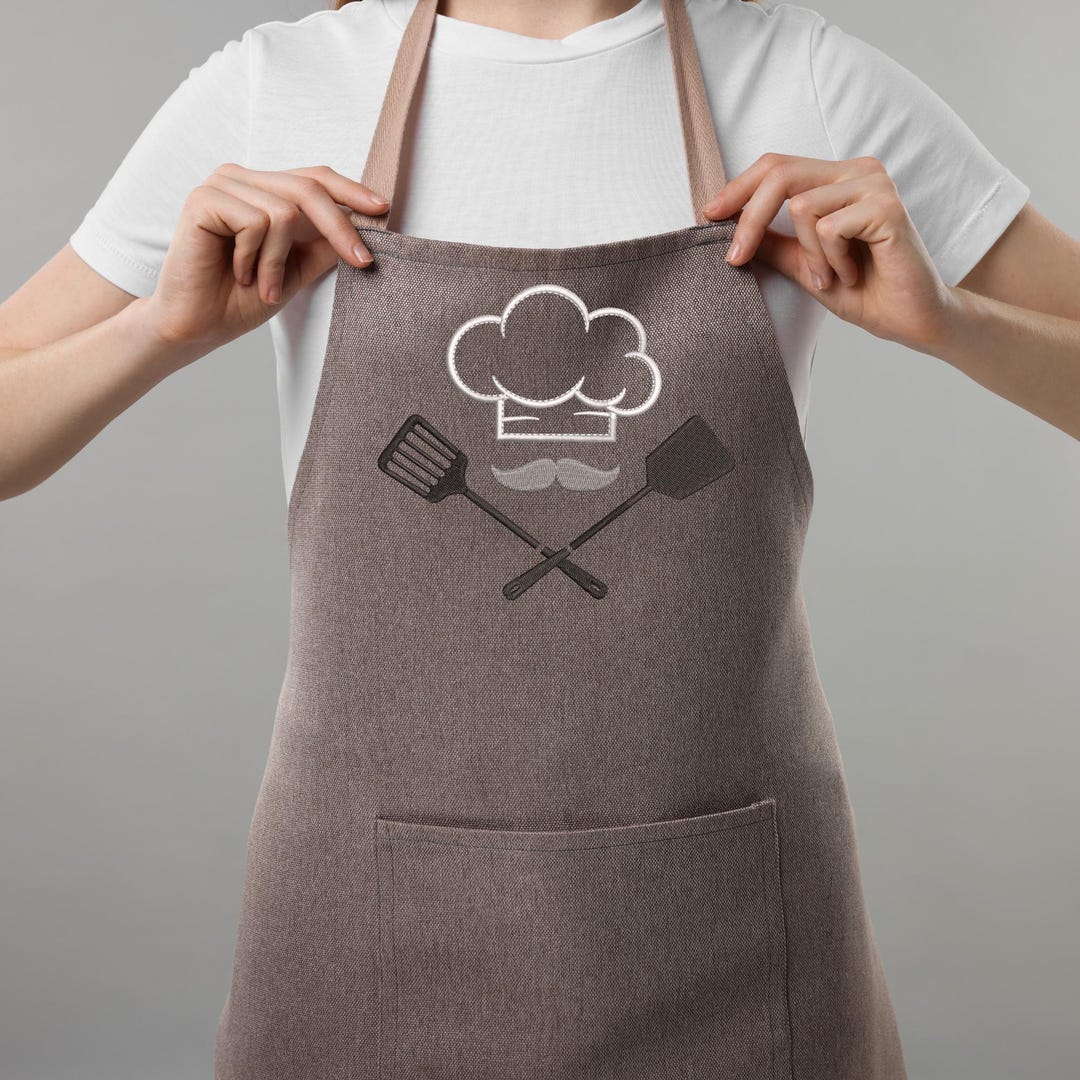 Chef Embroidery Design Kitchen Machine Embroidery Chef Embroidery ...