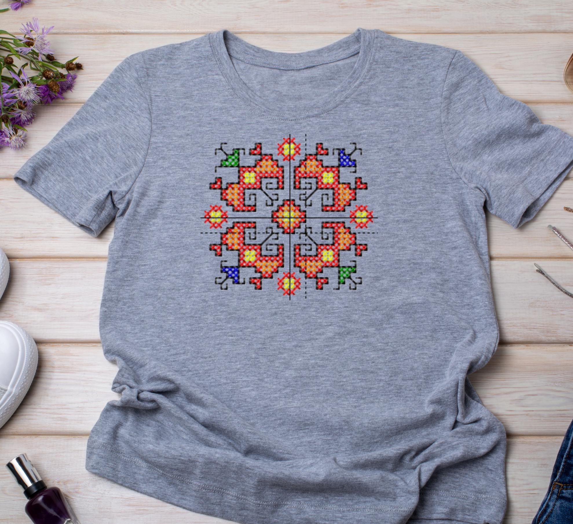 Bulgarian Embroidery Machine/ Cross Stitch/ Kanatica/ Border Cross ...