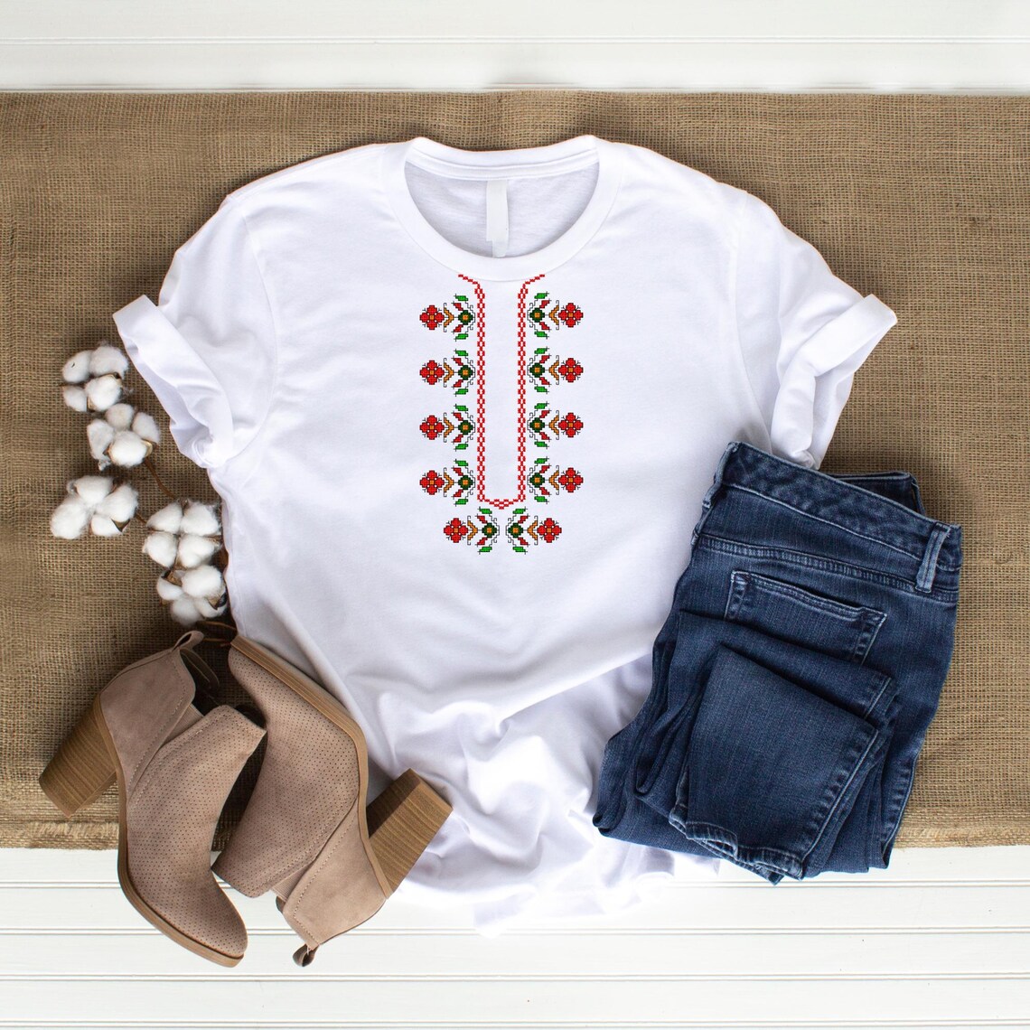 Bulgarian Embroidery/ Machine Embroidery/ Bulgarian Folk Items ...