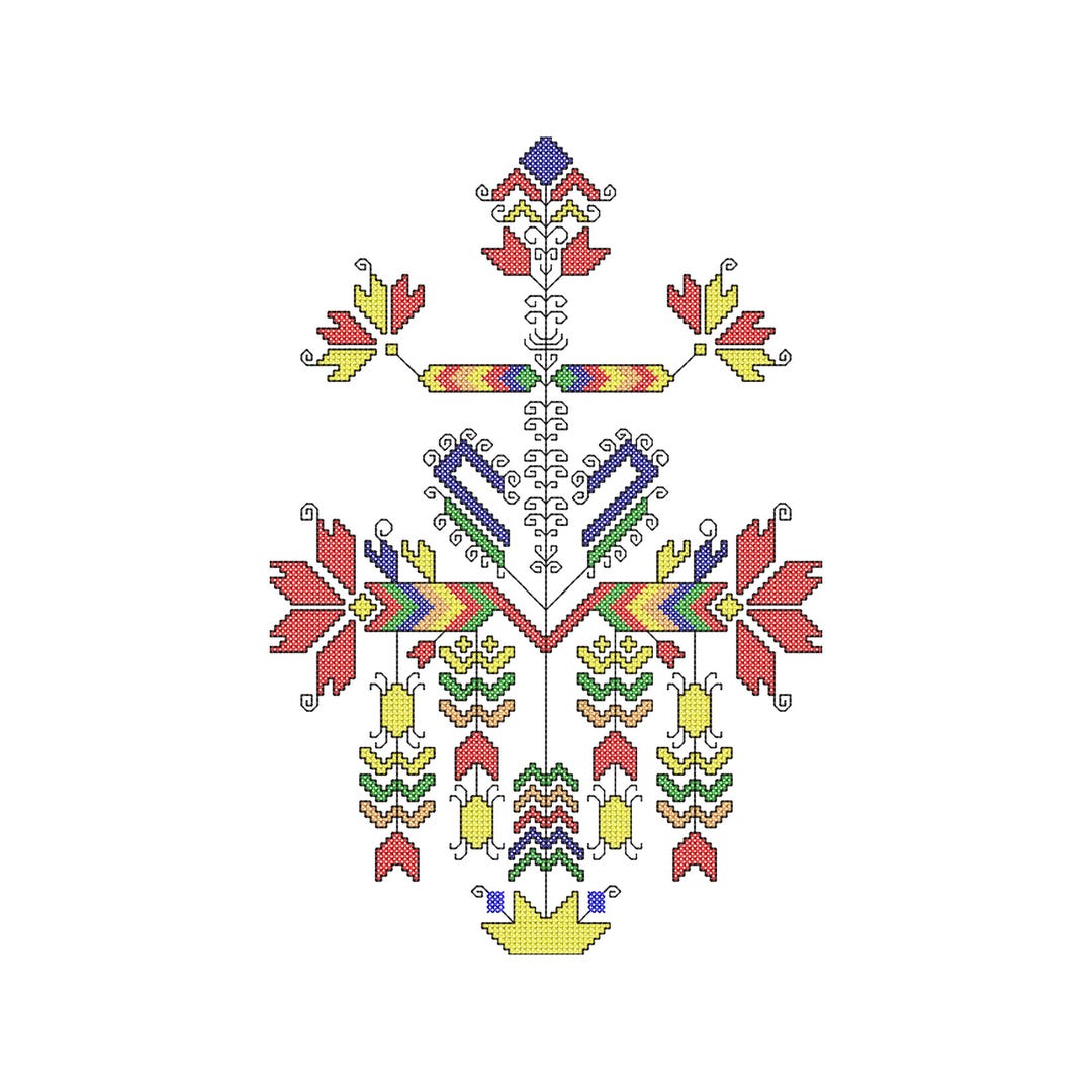 Bulgarian Embroidery Machine/ Cross Stitch/ Kanatica/ Border Cross ...