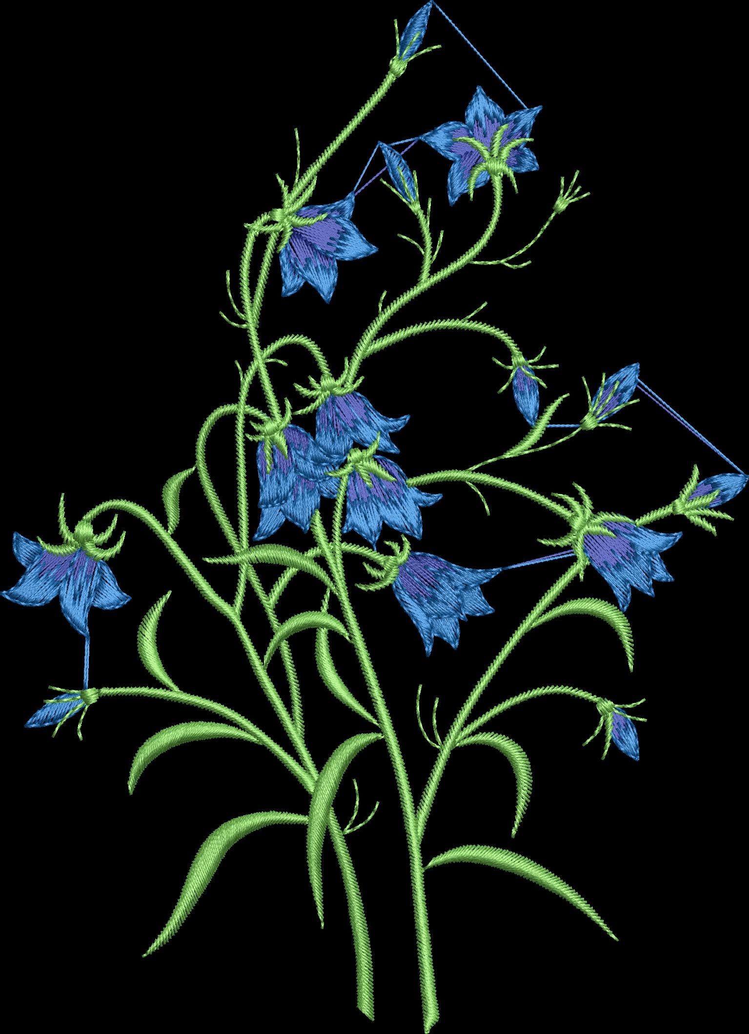 Flowers Machine Embroidery Design Flowers-machine Embroidery Design ...