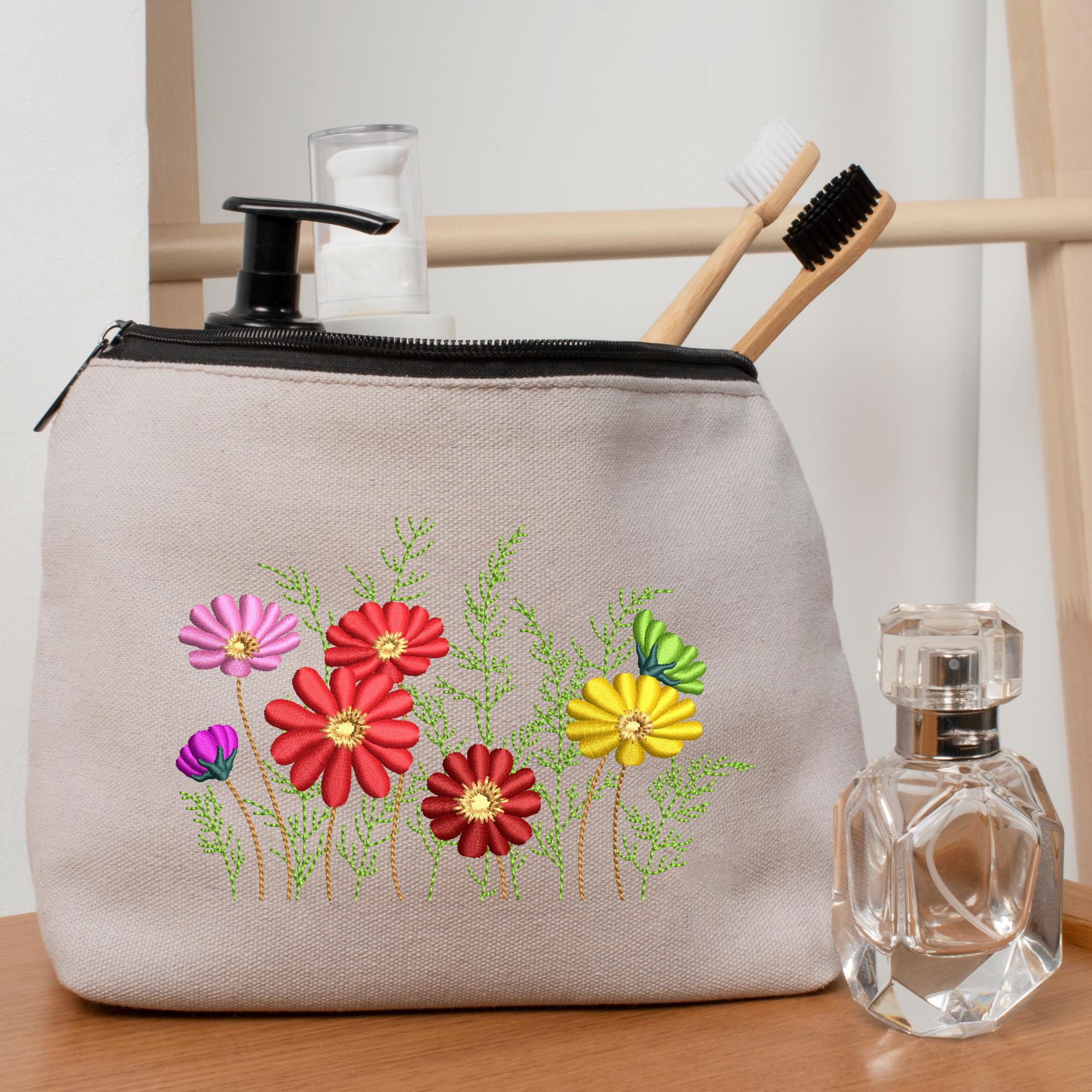 Flowers Ina Pot Flower Embroidery Design Floral Pot Pattern Instant ...