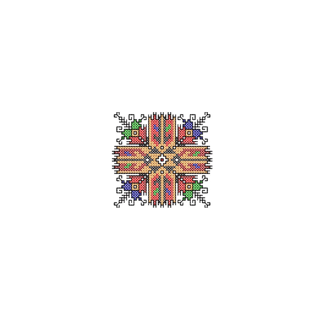 Bulgarian Embroidery Machine/ Cross Stitch/ Kanatica/ Border Cross ...