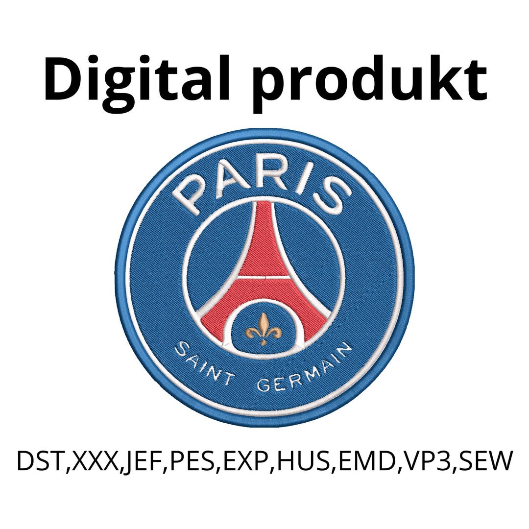PSG Paris Saint Germain Embroidery Design, Embroidery Matrix. Emboidery ...