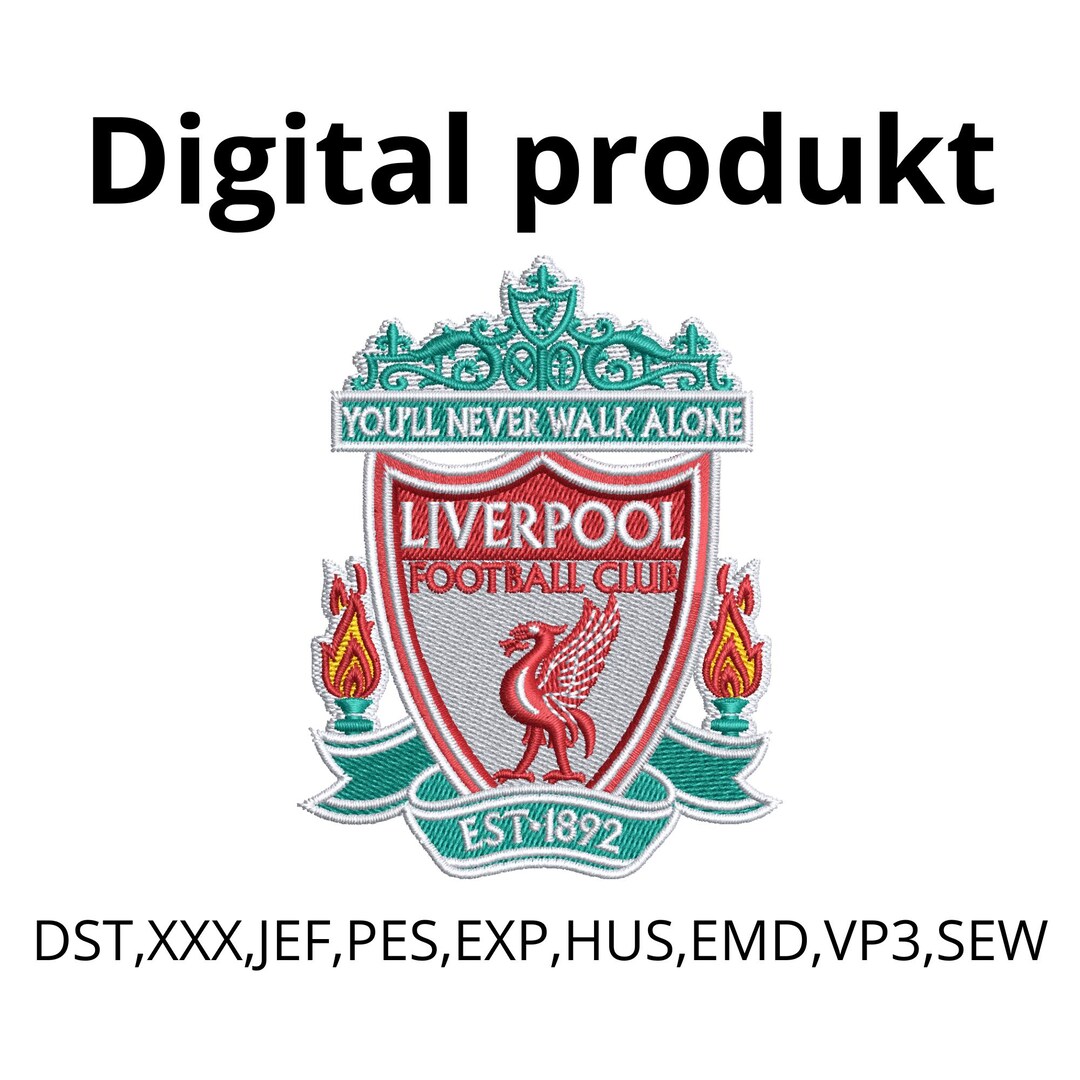 Liverpool Club Embroidery Logo - Etsy UK