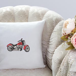 Motorcycle Embroidery Design for Embroidery Machine Instant Download ...