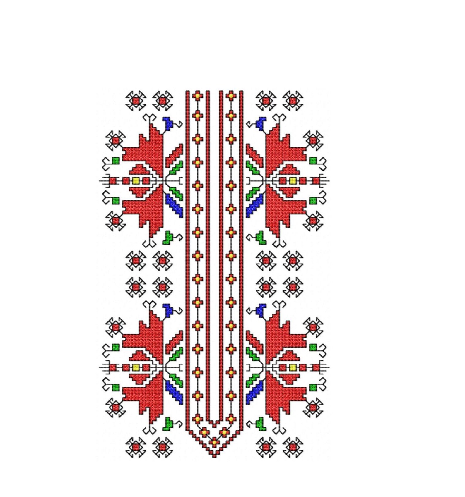 Bulgarian Embroidery/ Machine Embroidery/ Bulgarian Folk Items ...