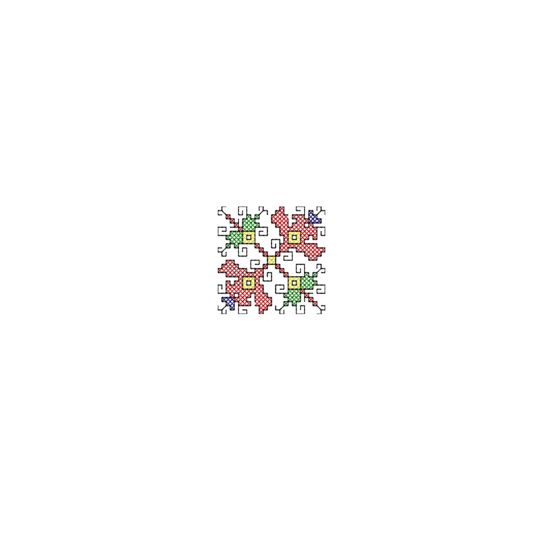 Bulgarian Embroidery Machine/ Cross Stitch/ Kanatica/ Border Cross ...