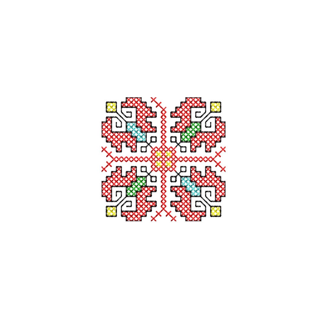 Bulgarian Embroidery Machine/ Cross Stitch/ Kanatica/ Border Cross ...