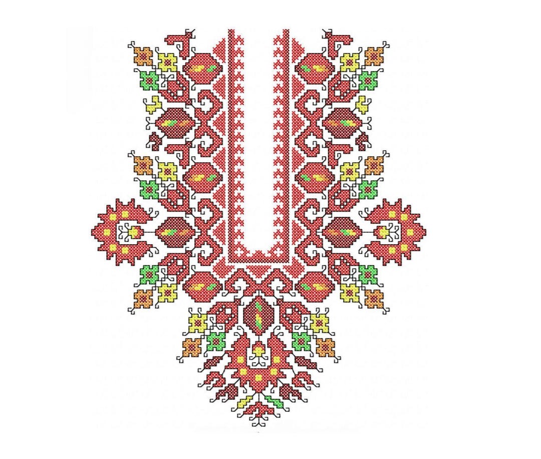 Bulgarian Embroidery Machine Designs Instant Download | Cross Stitch ...