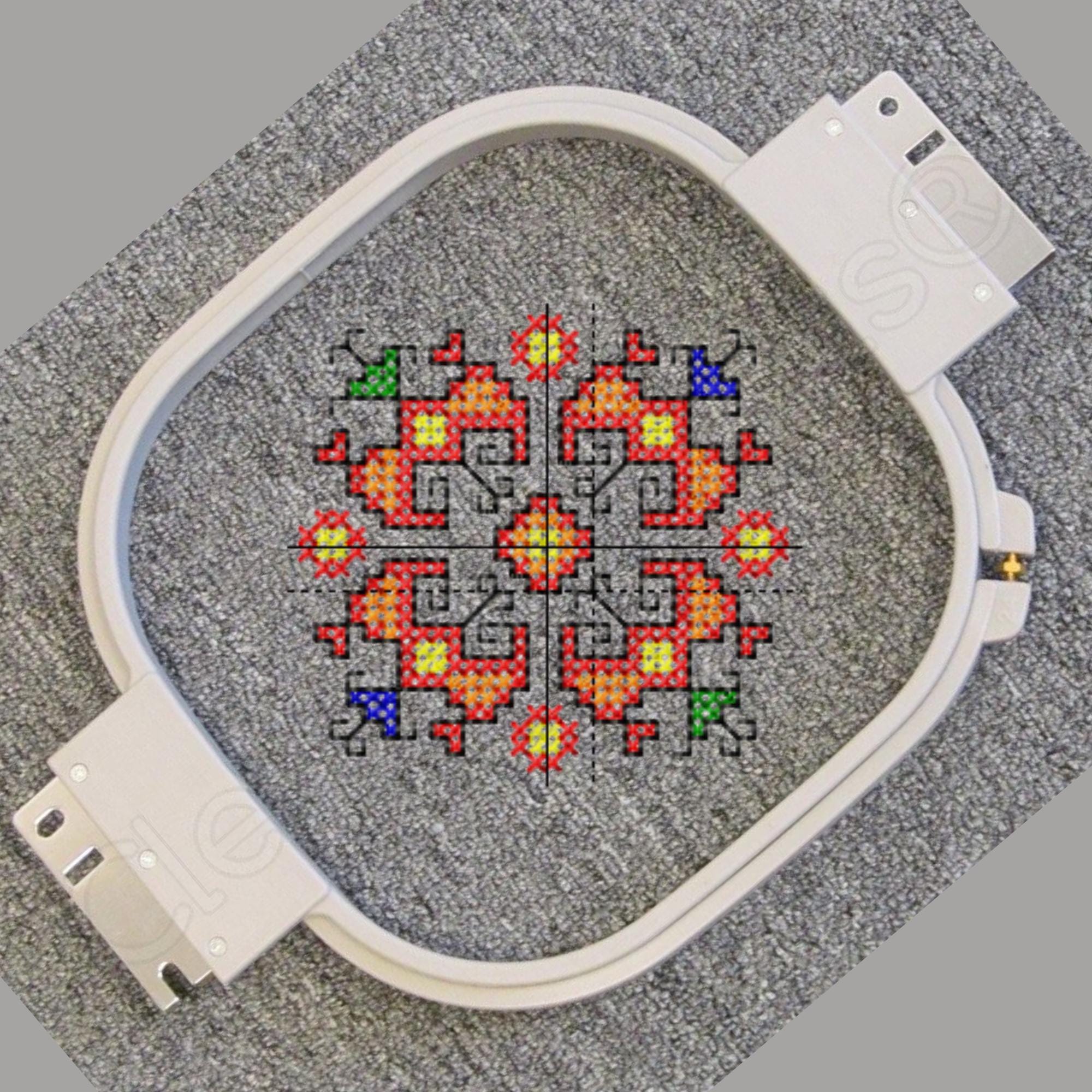 Bulgarian Embroidery Machine/ Cross Stitch/ Kanatica/ Border Cross ...