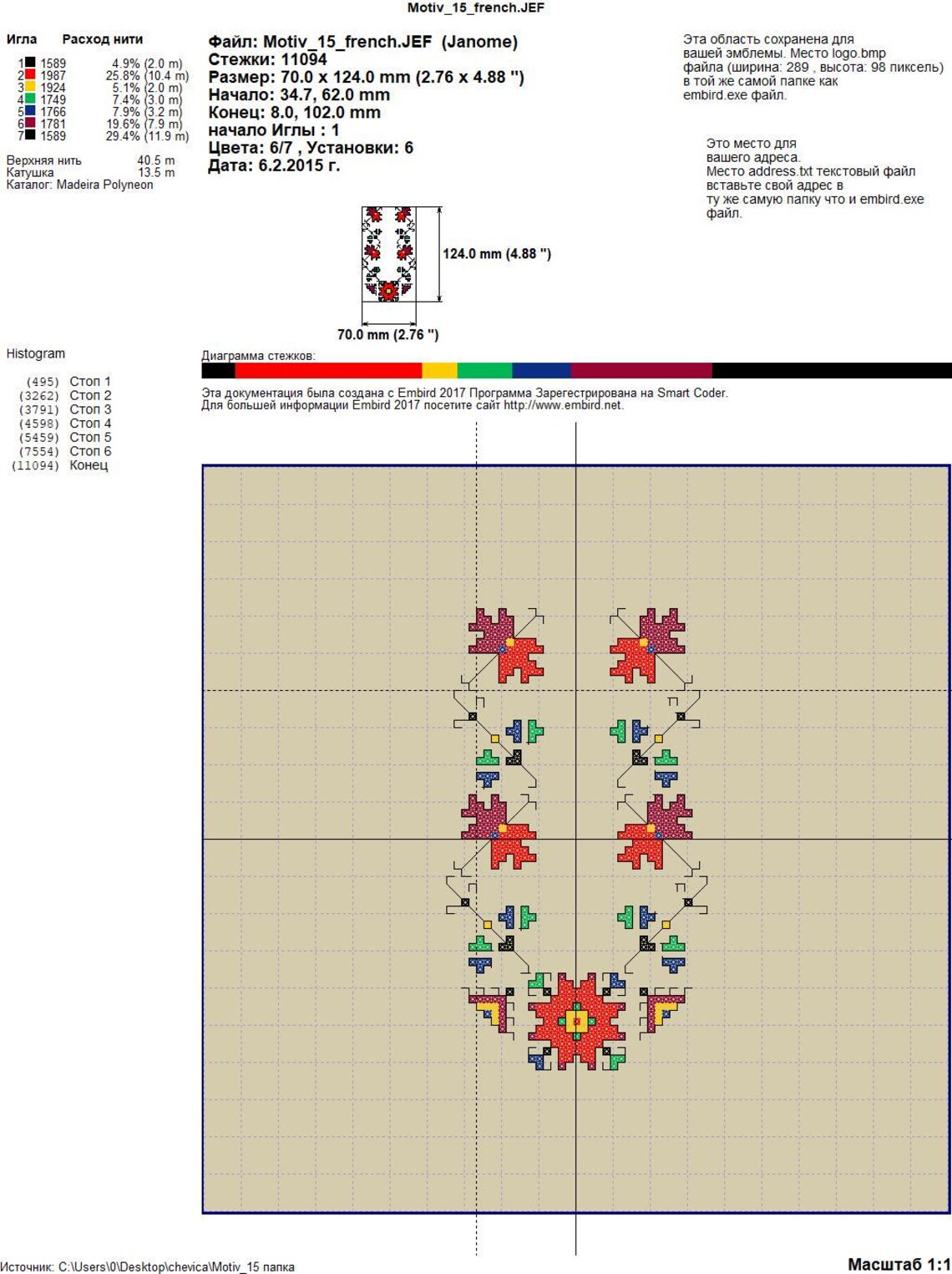 Bulgarian Embroidery/ Machine Embroidery/ Bulgarian Folk Items ...
